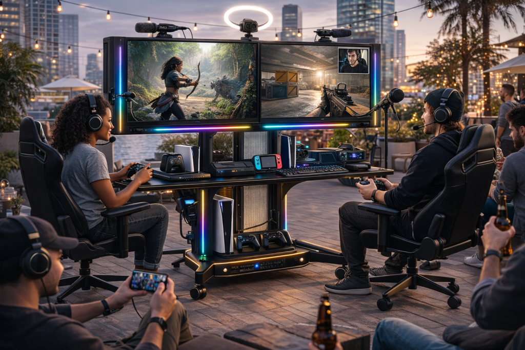 Electric Media Gaming Carts – Community Tech